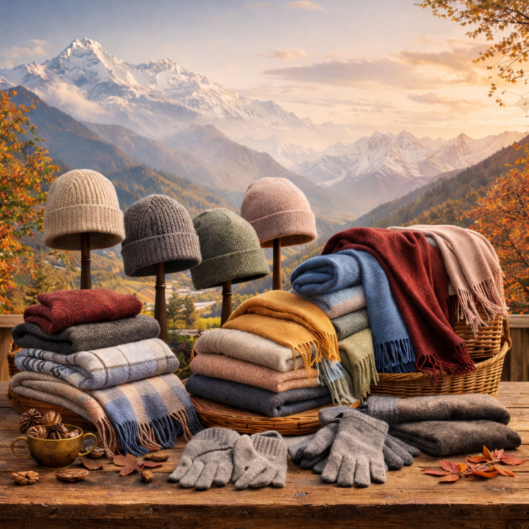 Cashmere Knitwear Manufacturer in Nepal | OEM & Wholesale – Rita Cashmere