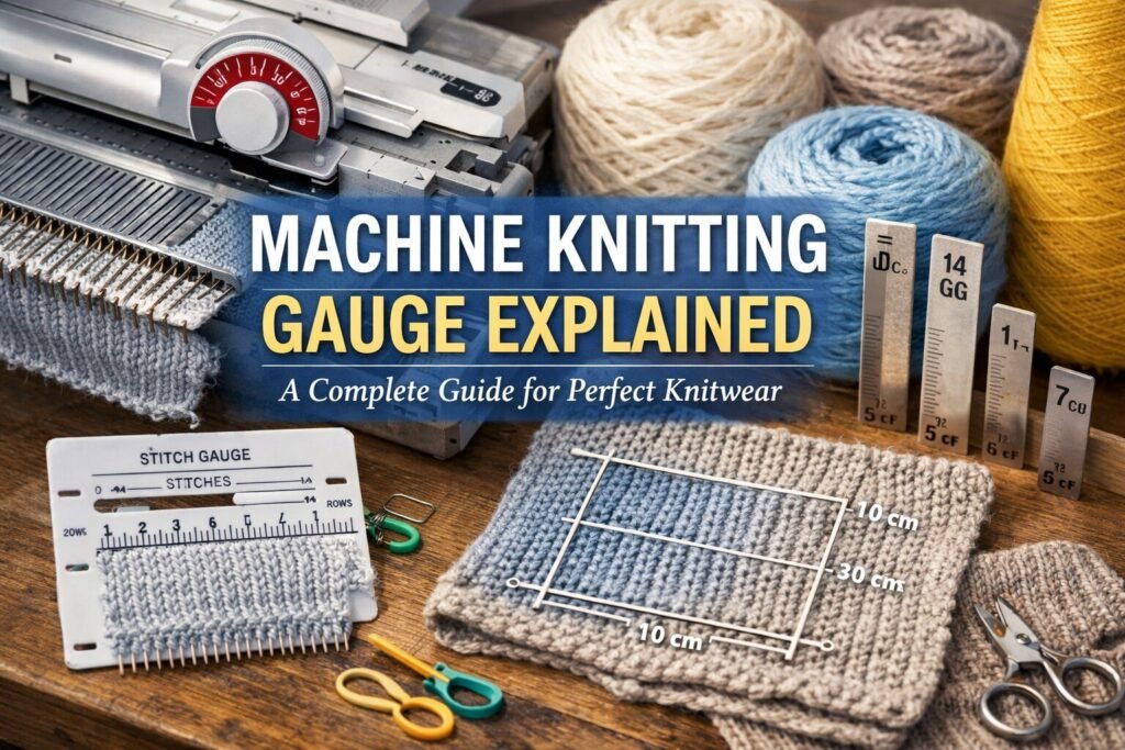 Machine Knitting Gauge Explained (GG Guide + Perfect Fit Tips)